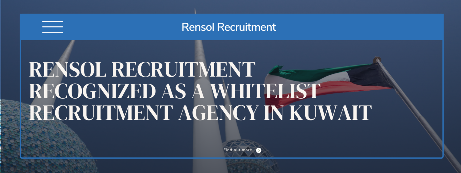 RENSOL RECRUITMENT RECOGNIZED AS A WHITELIST RECRUITMENT AGENCY ...